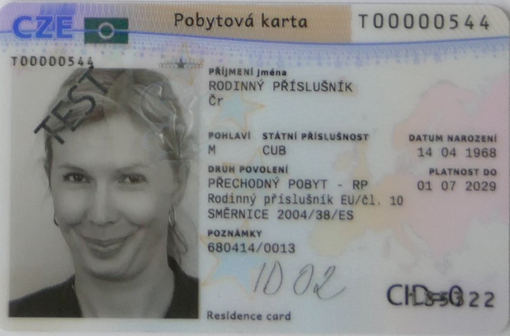 Temporary Residence Permit of an EU Citizen’s Family Member - ipc.gov.cz